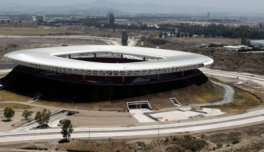 El nuevo estadio-volcán de Mexico