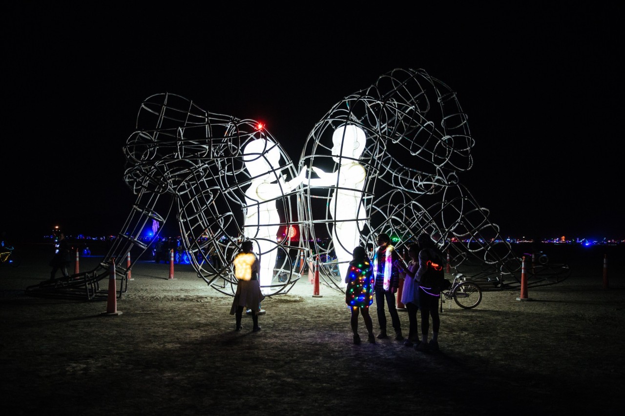 Fotoreportaje: Burning Man según Matthieu Vautrin