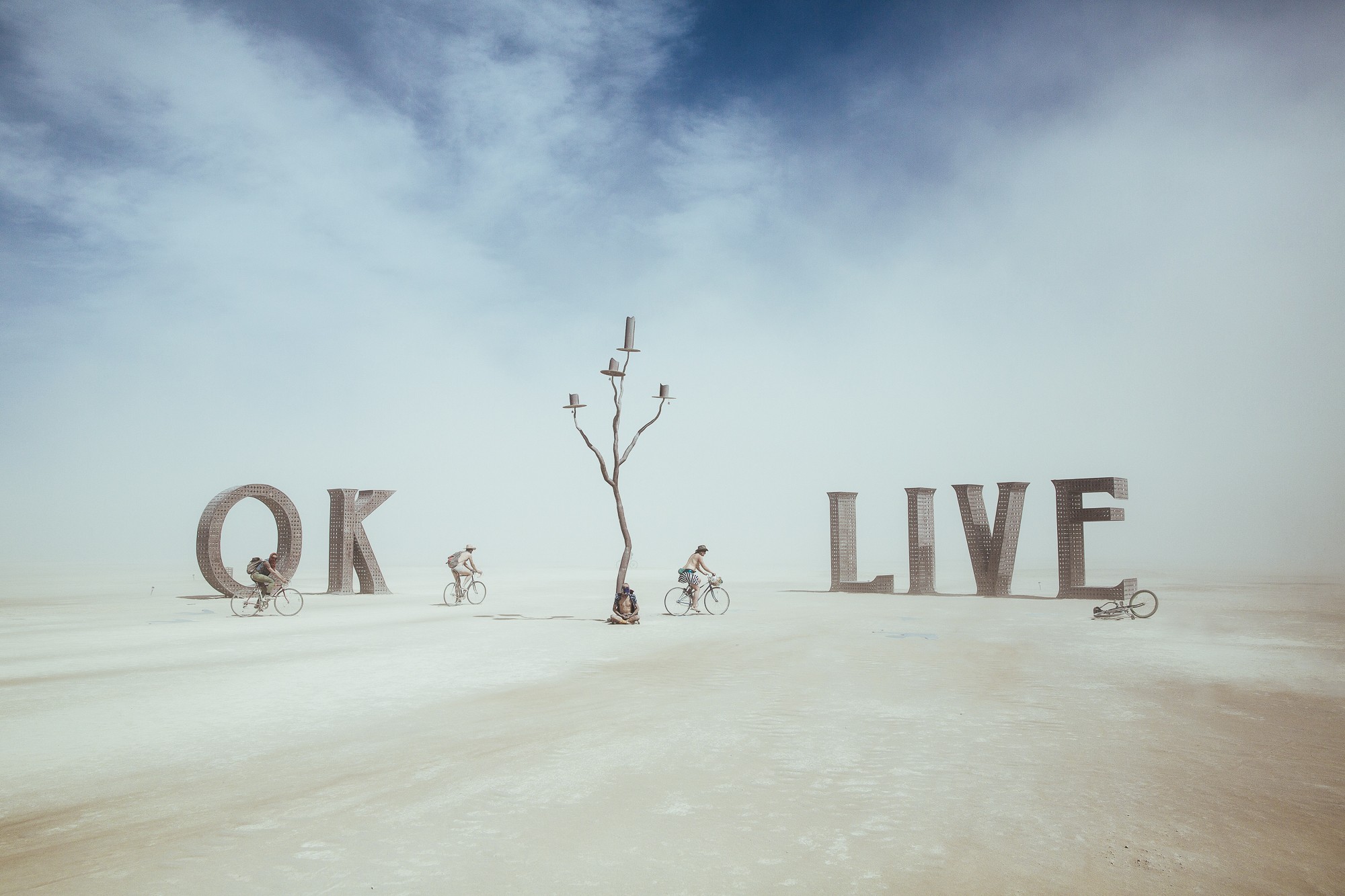 Fotoreportaje: Burning Man según Matthieu Vautrin