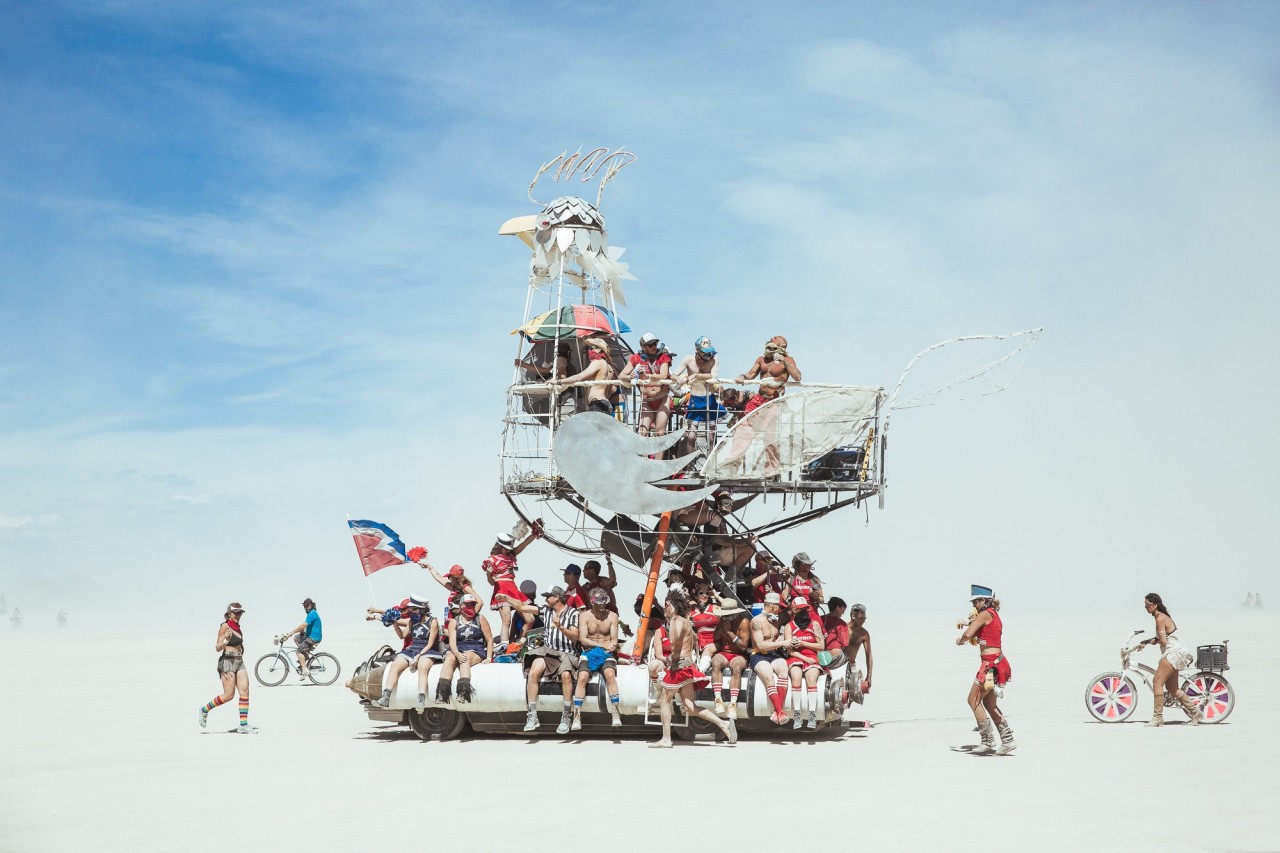 Fotoreportaje: Burning Man según Matthieu Vautrin