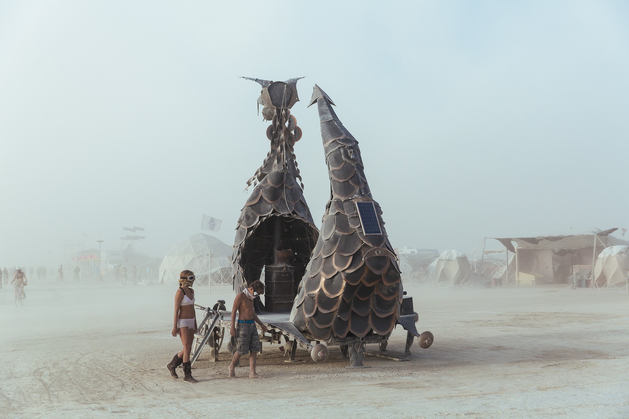 Fotoreportaje: Burning Man según Matthieu Vautrin