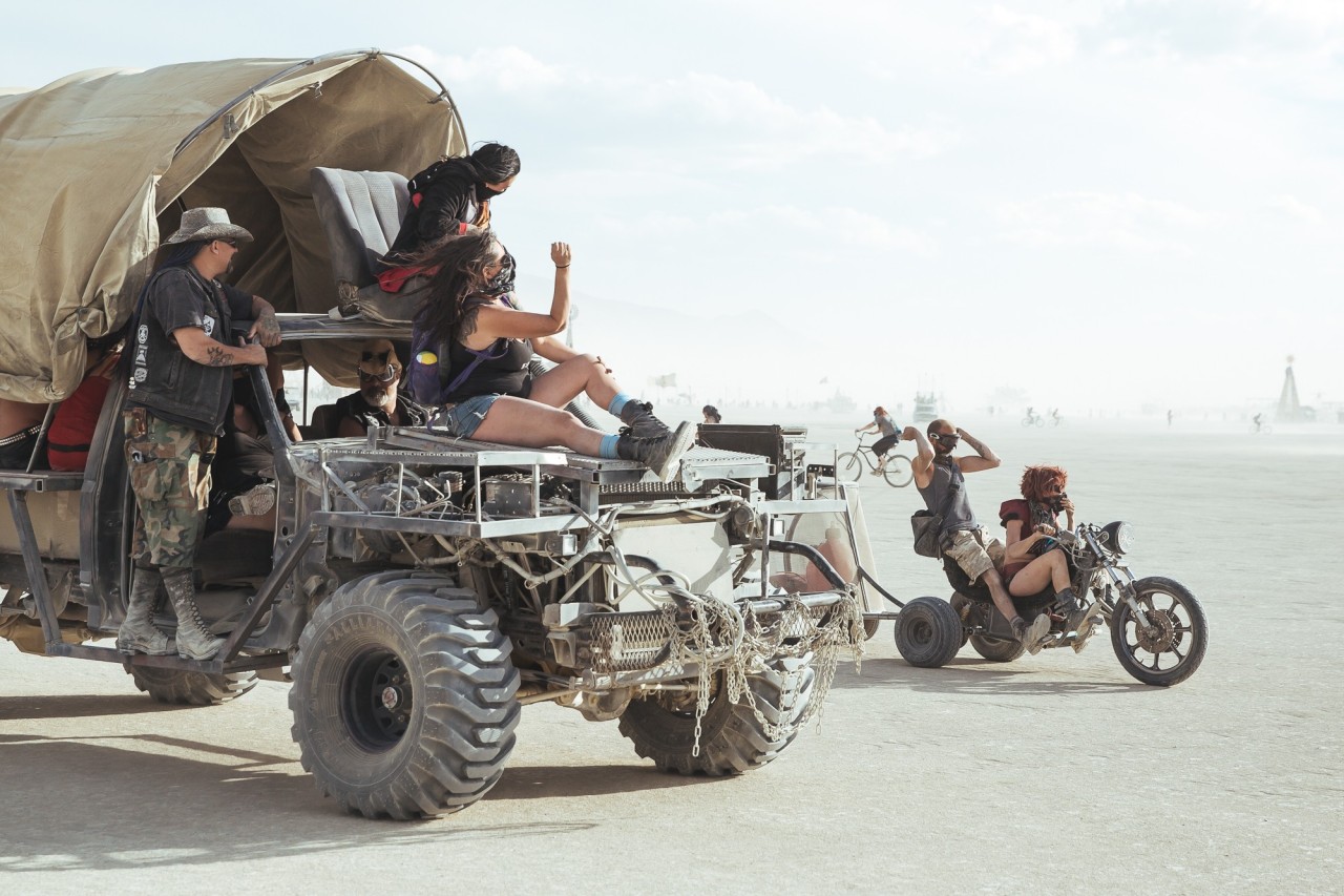 Fotoreportaje: Burning Man según Matthieu Vautrin