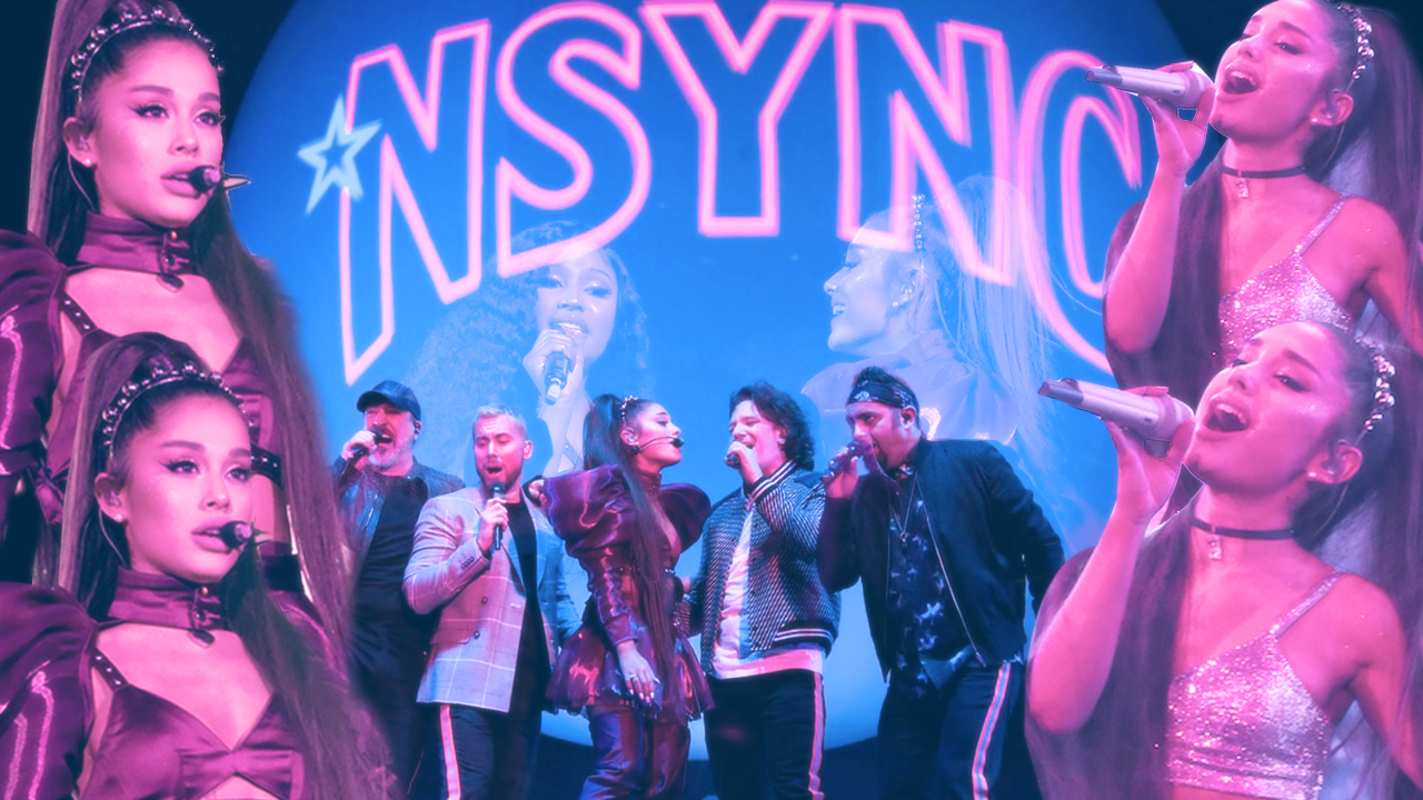 Ariana Grande revivió a NSYNC en Coachella